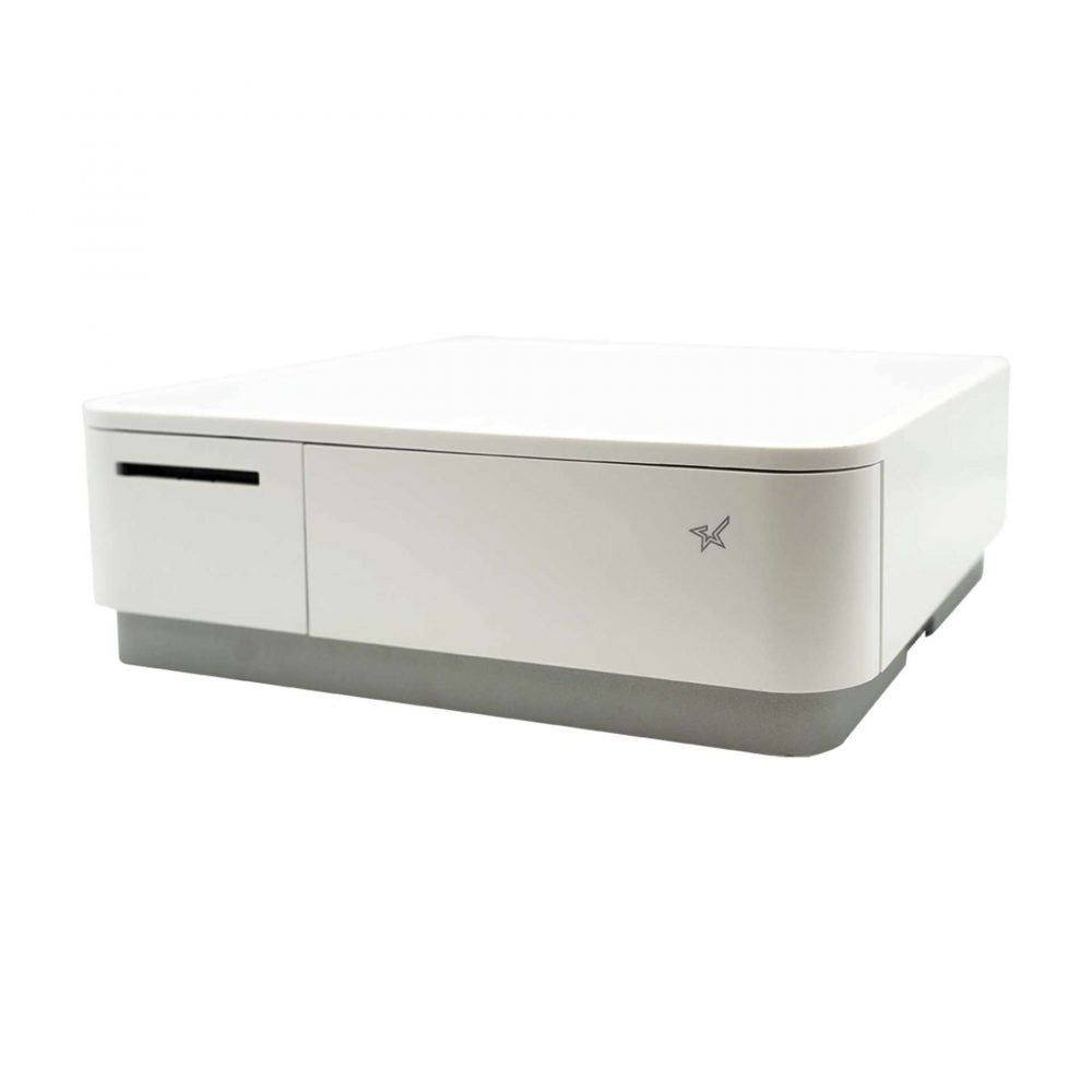 Star Micronics mPOP® Multifunction System White, Integrated Printer & Cash Drawer, USB-C ...