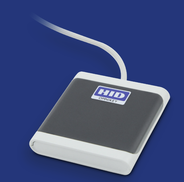 HID® OMNIKEY® 5025CL Contactless USB Grey smart card and PC-linked ...