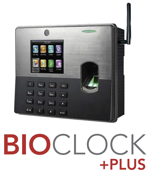 BIO CLOCK PLUS TIME ATTENDANCE AND ACCESS CONTROL WITH FINGERPRINT ...