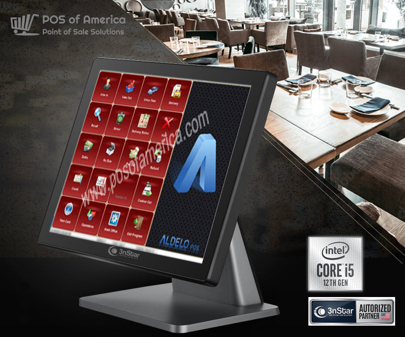 Aldelo 3nStar POS Bundle i5 12th Gen 8GB 240GB SSD Touchcomputer MSR ...