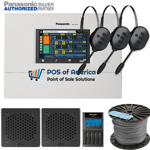 Panasonic Attune II drive-thru 3 ALL IN ONE SYSTEM WX-CH458P- Single ...