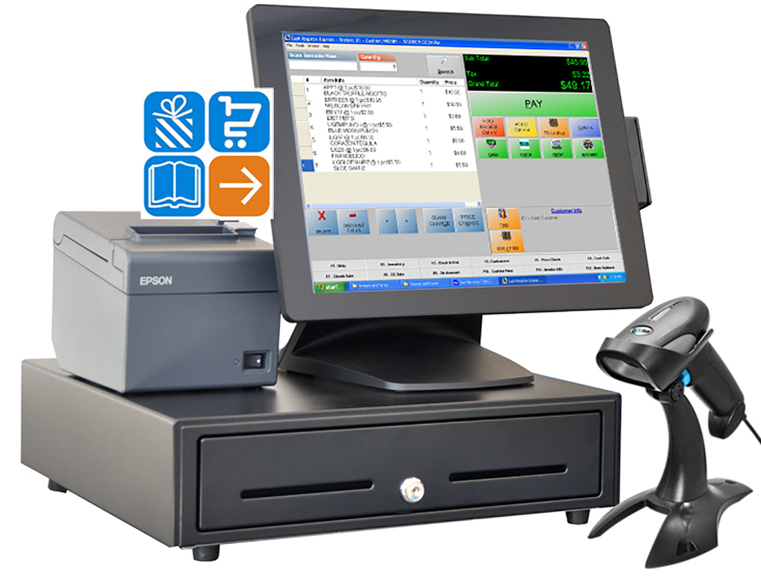 TOUCH DYNAMIC, PULSE ULTRA WITH 15" PCAP TOUCH SCREEN INTEL CELERON J6 ...